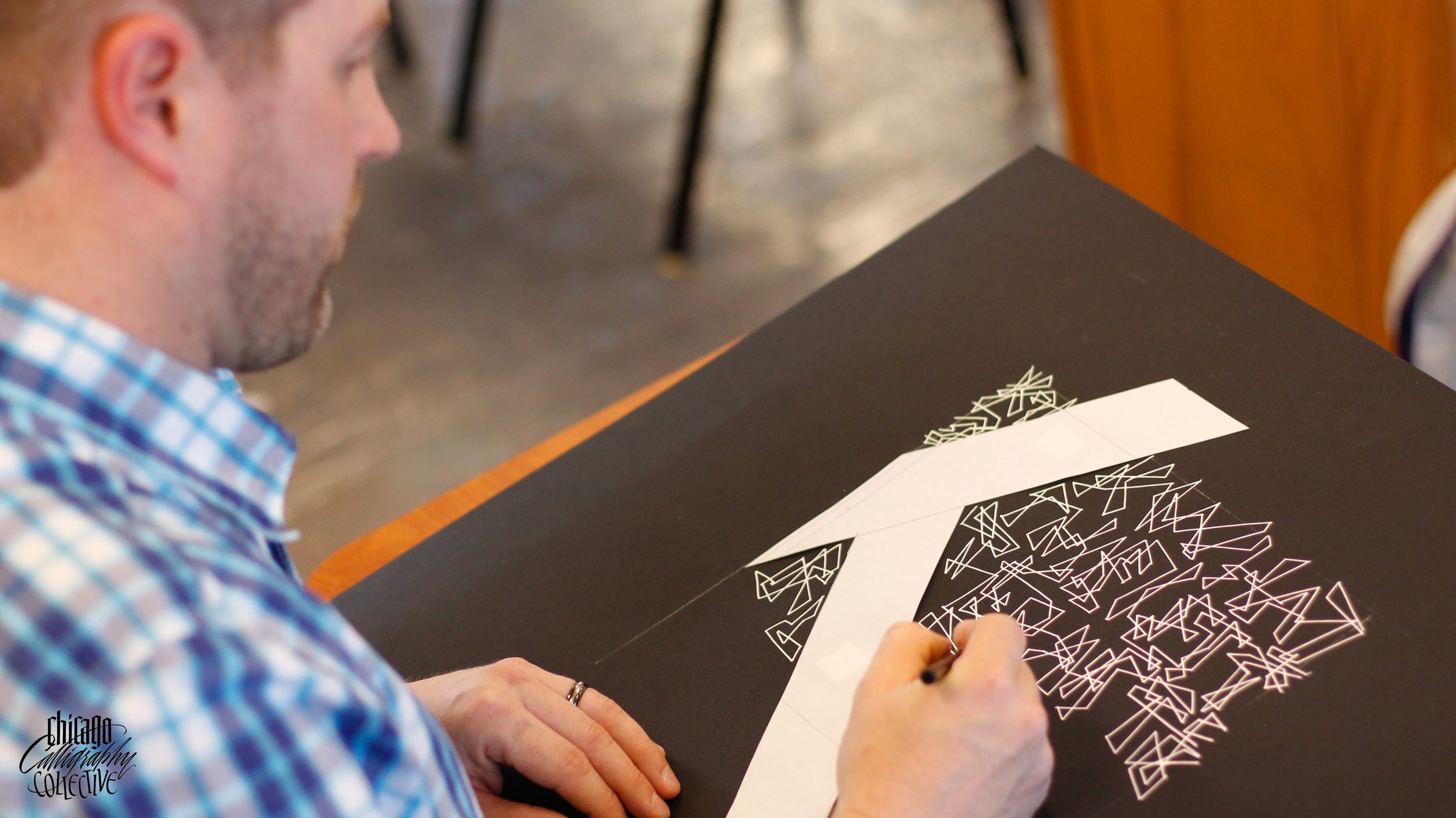 Photos of Past Workshops 2018 — Chicago Calligraphy Collective