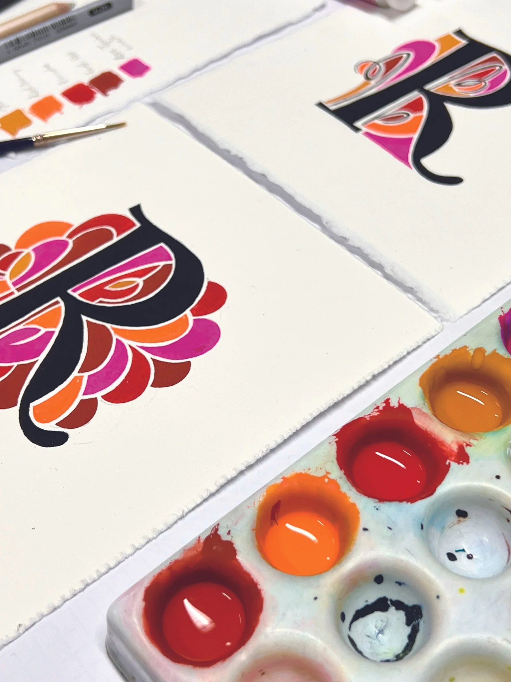 August 16-17, 2025 Modern Illumination, via Zoom with Andrea Wunderlich — Chicago Calligraphy ...