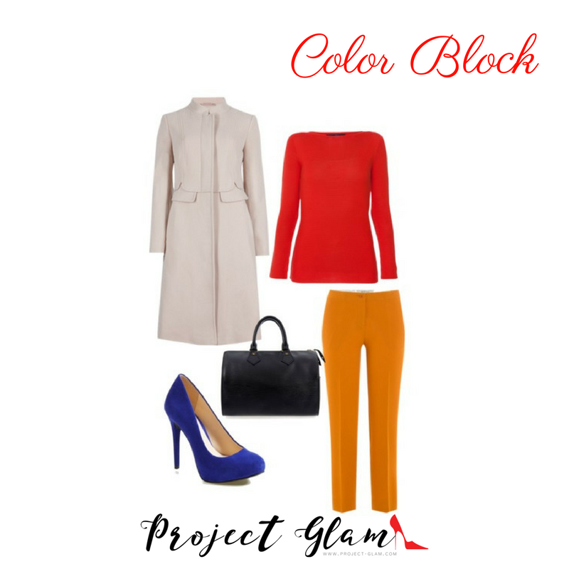 Color Block: cómo vestir con bloques de colores — Project Glam