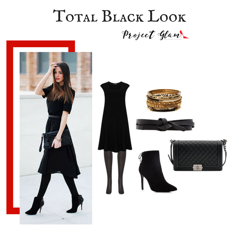 Total Black Look: ideas para no fallar en el intento — Project Glam
