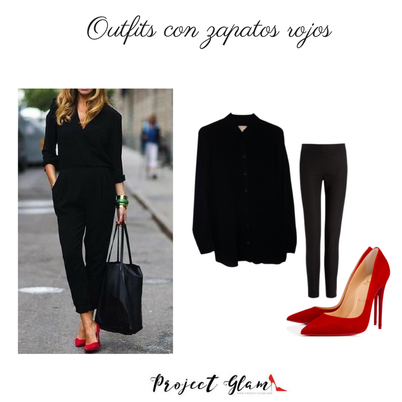 Ideas de outfits con zapatos rojos — Project Glam