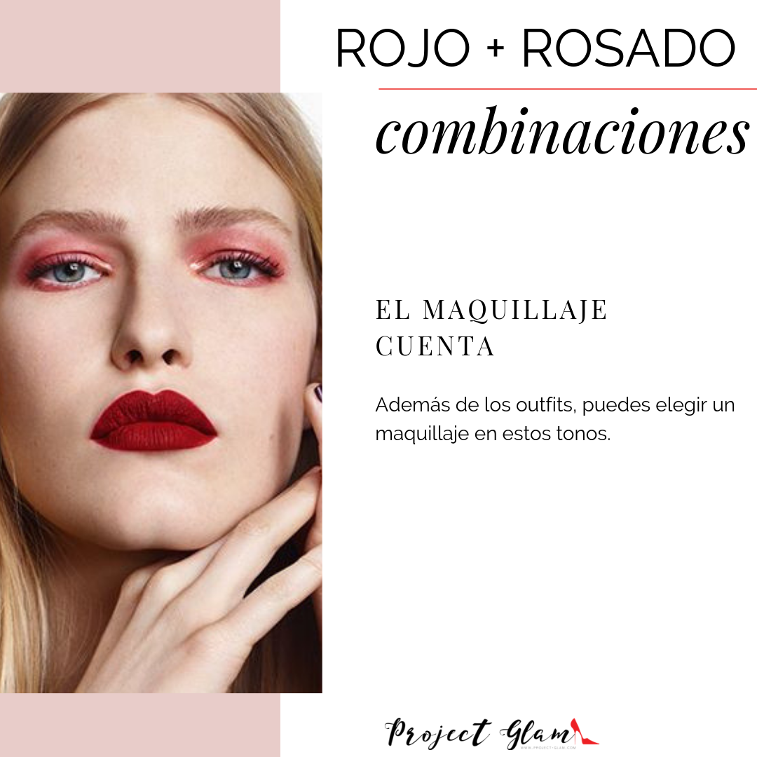 Rosado y rojo: combinación al vestir — Project Glam