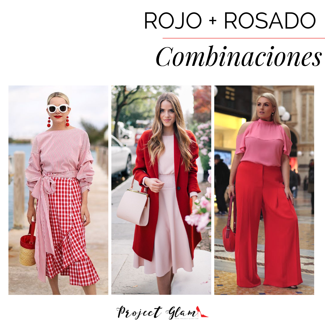 Rosado y rojo: combinación al vestir — Project Glam