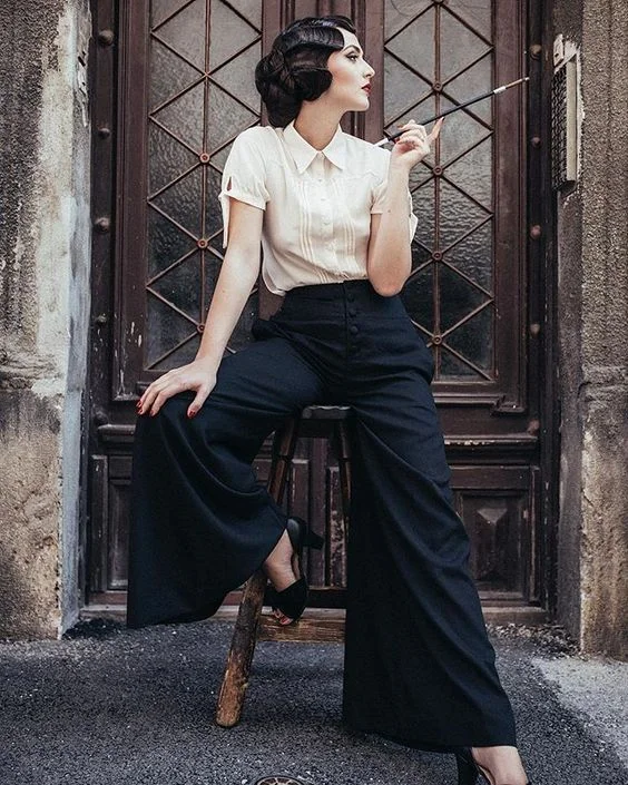 Estilo De Moda Vintage Moderno