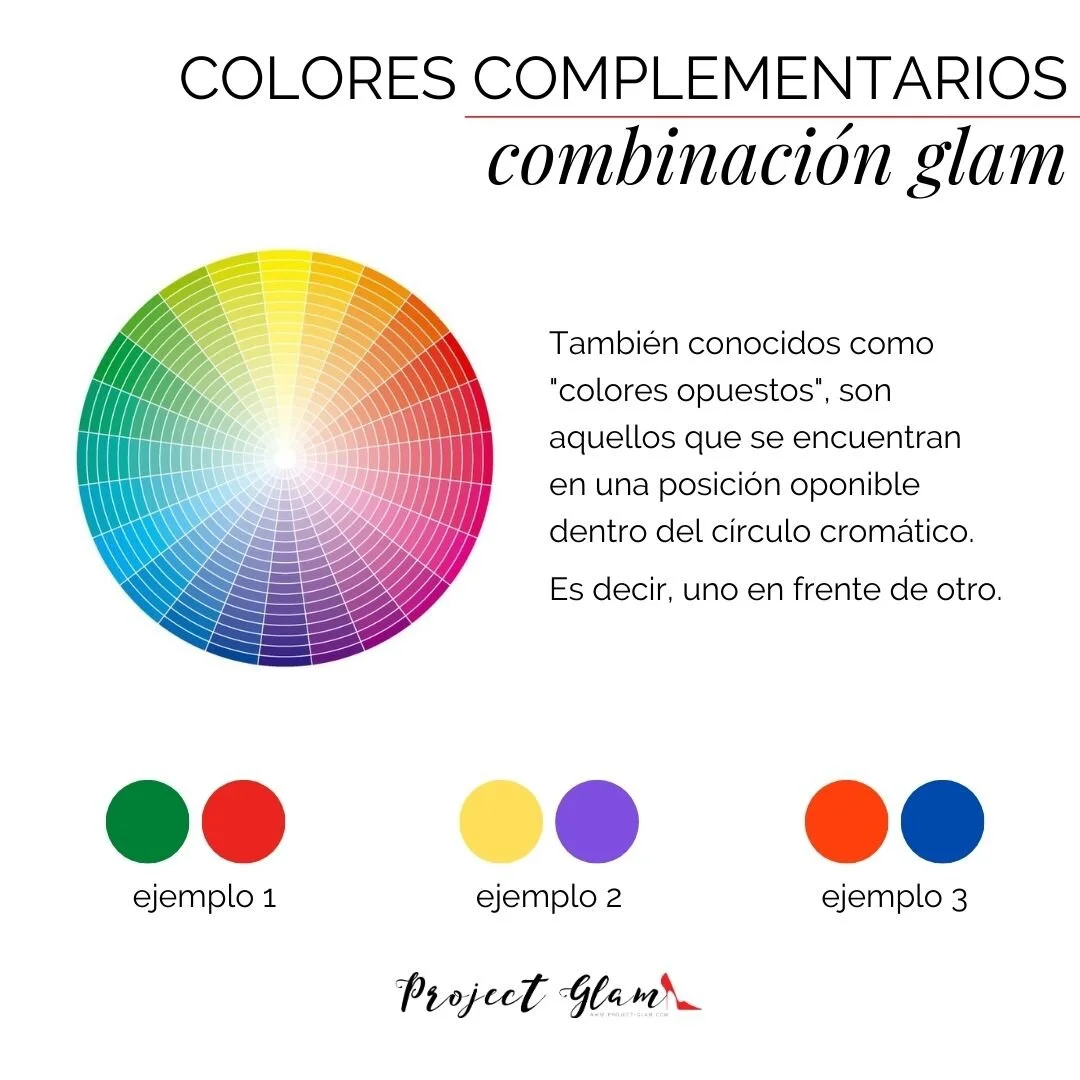 Colores opuestos o complementarios, ¿qué son? — Project Glam