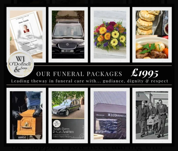 Funeral Package & Price List — WJ O'Donnell & Sons Funeral Directors