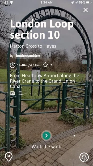Walking app - London Loop — Go Jauntly