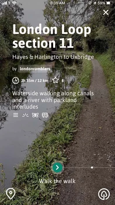 Walking app - London Loop — Go Jauntly
