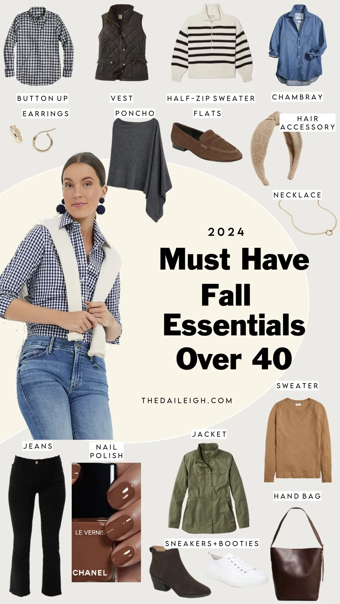 Fall 2024 Leisure Wardrobe Capsule for Women Over 40 — THE DAILEIGH