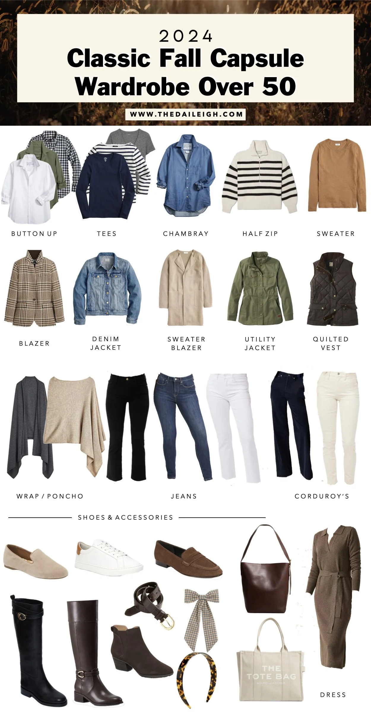 2024 Fall Wardrobe Colors — THE DAILEIGH