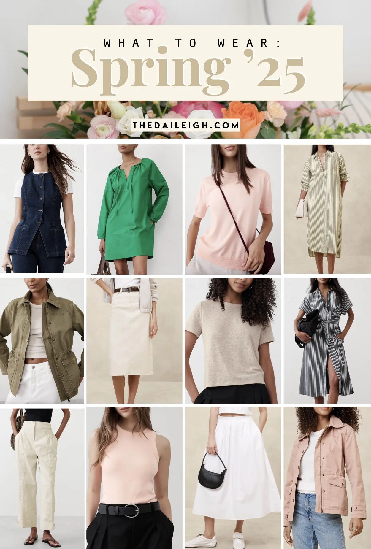 2025 Preppy Spring Capsule Wardrobe — THE DAILEIGH
