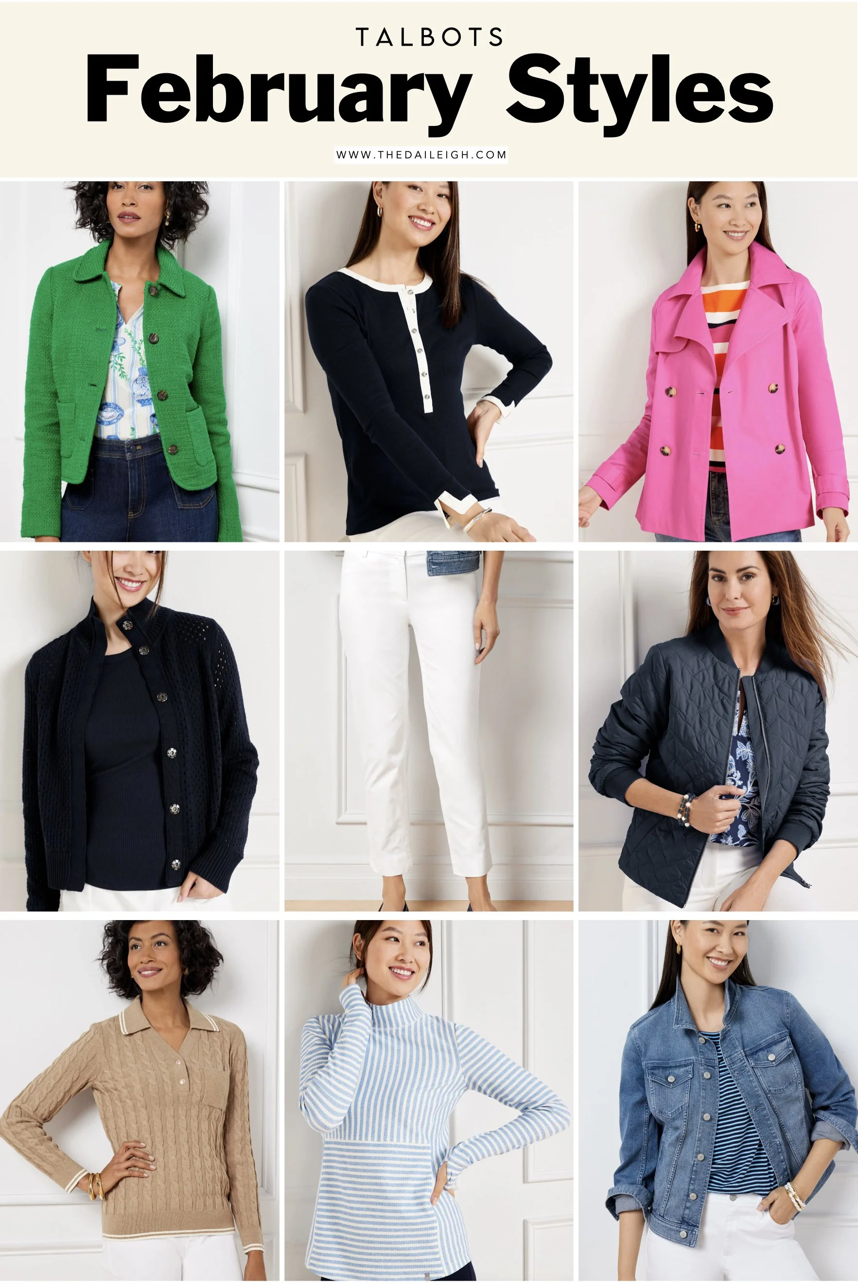 What To Wear in February: Talbots — THE DAILEIGH