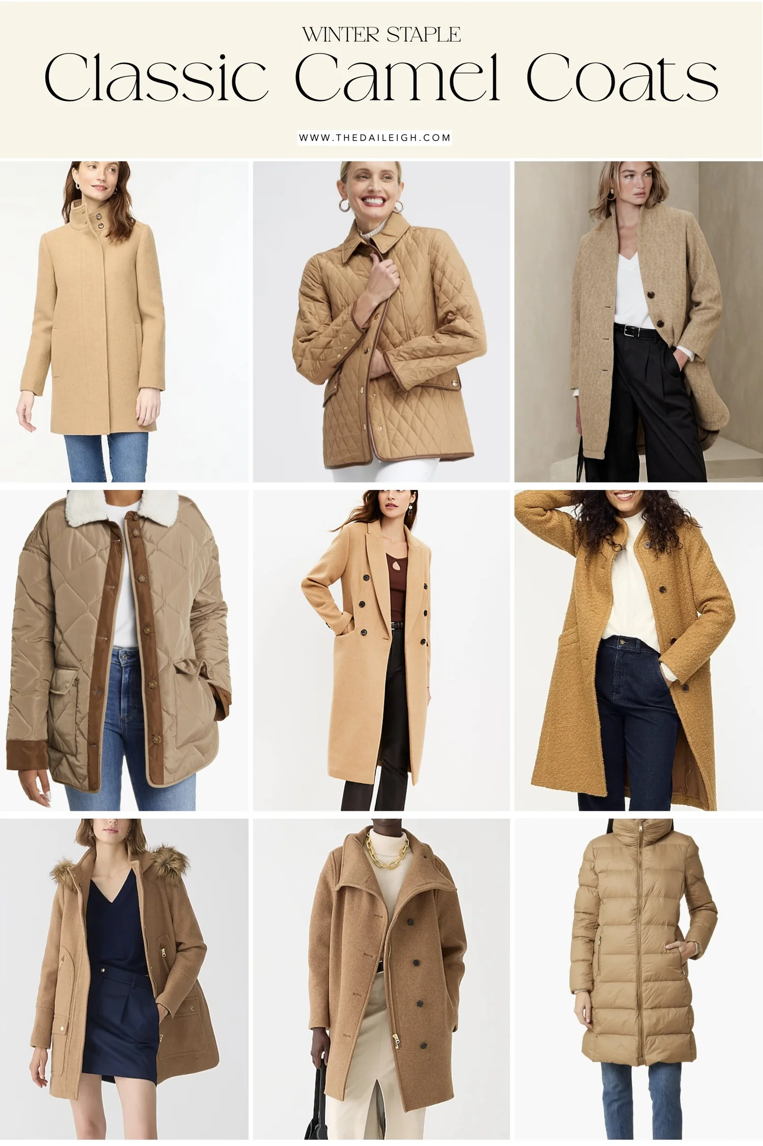 Classic Winter: Camel Coats — THE DAILEIGH