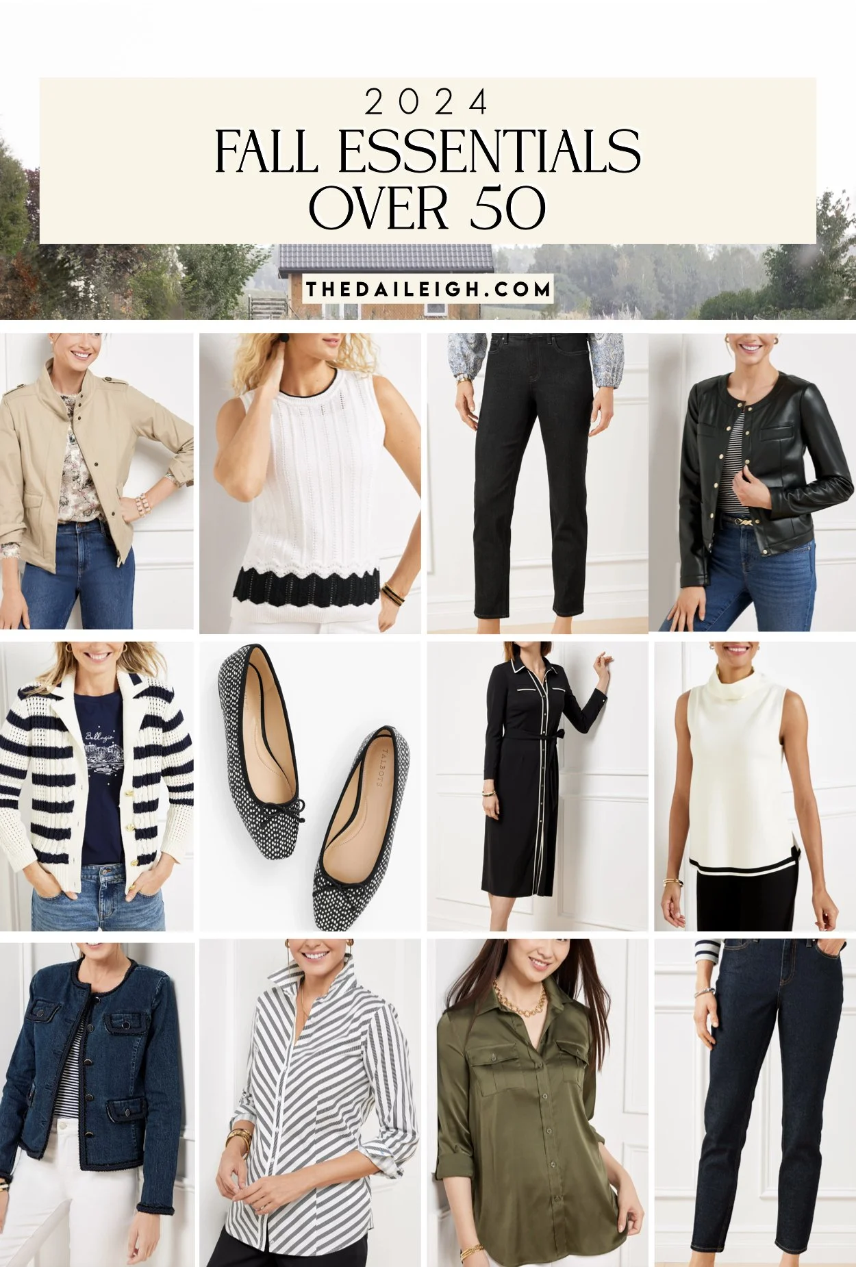 Talbots Pre-Fall 2024 Styles for Women Over 50 — THE DAILEIGH
