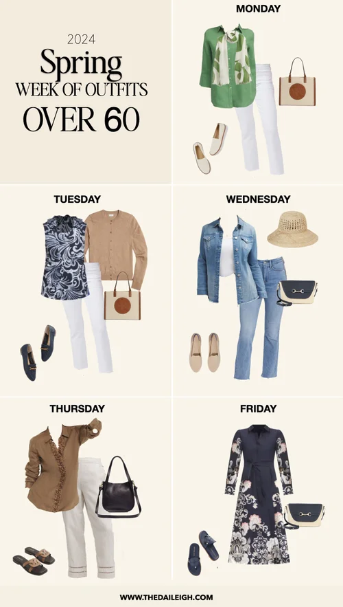 Spring 2024 Styles for Women Over 60 — THE DAILEIGH