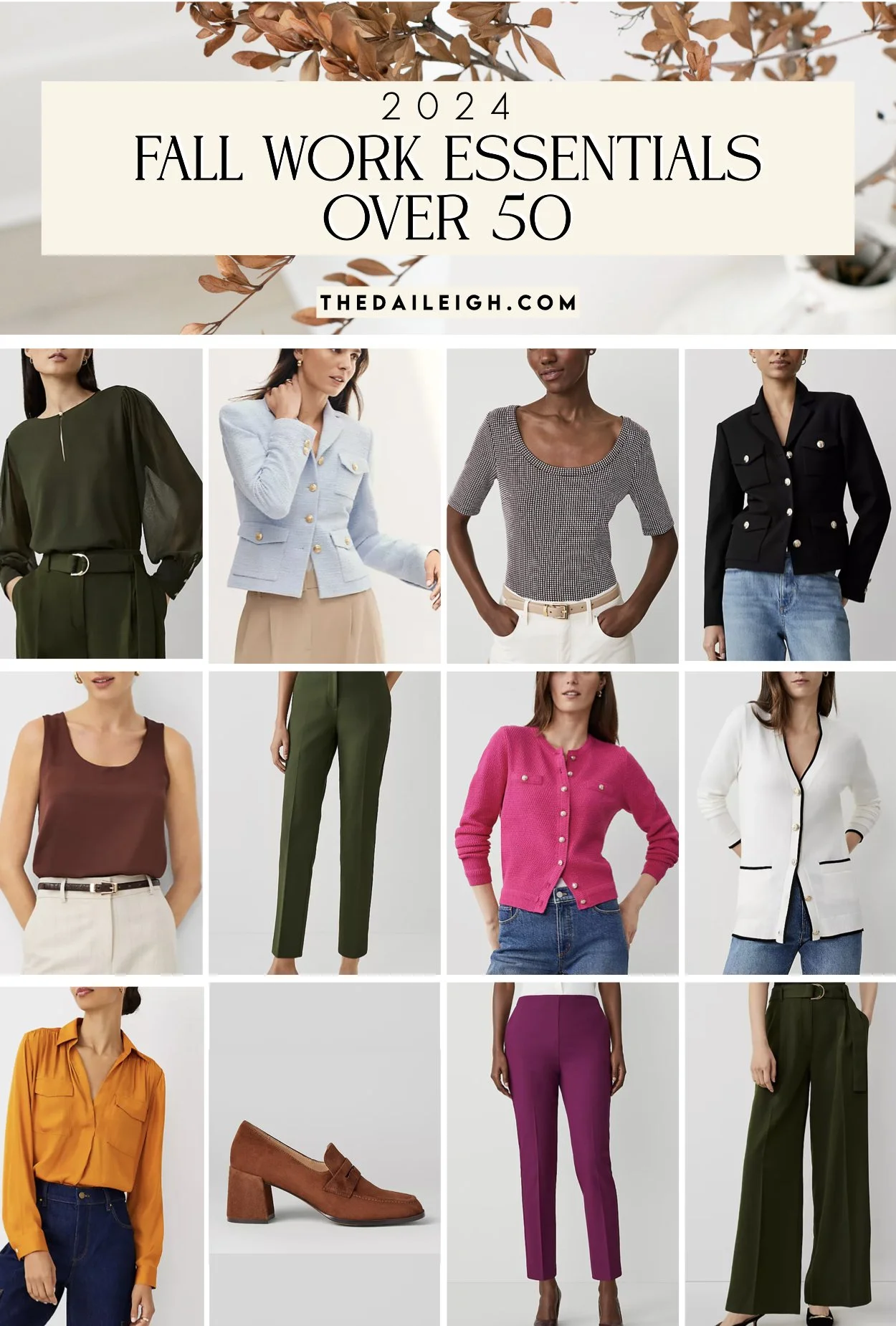 Ann Taylor: Pre-Fall Work Wear for Women Over 50 — THE DAILEIGH