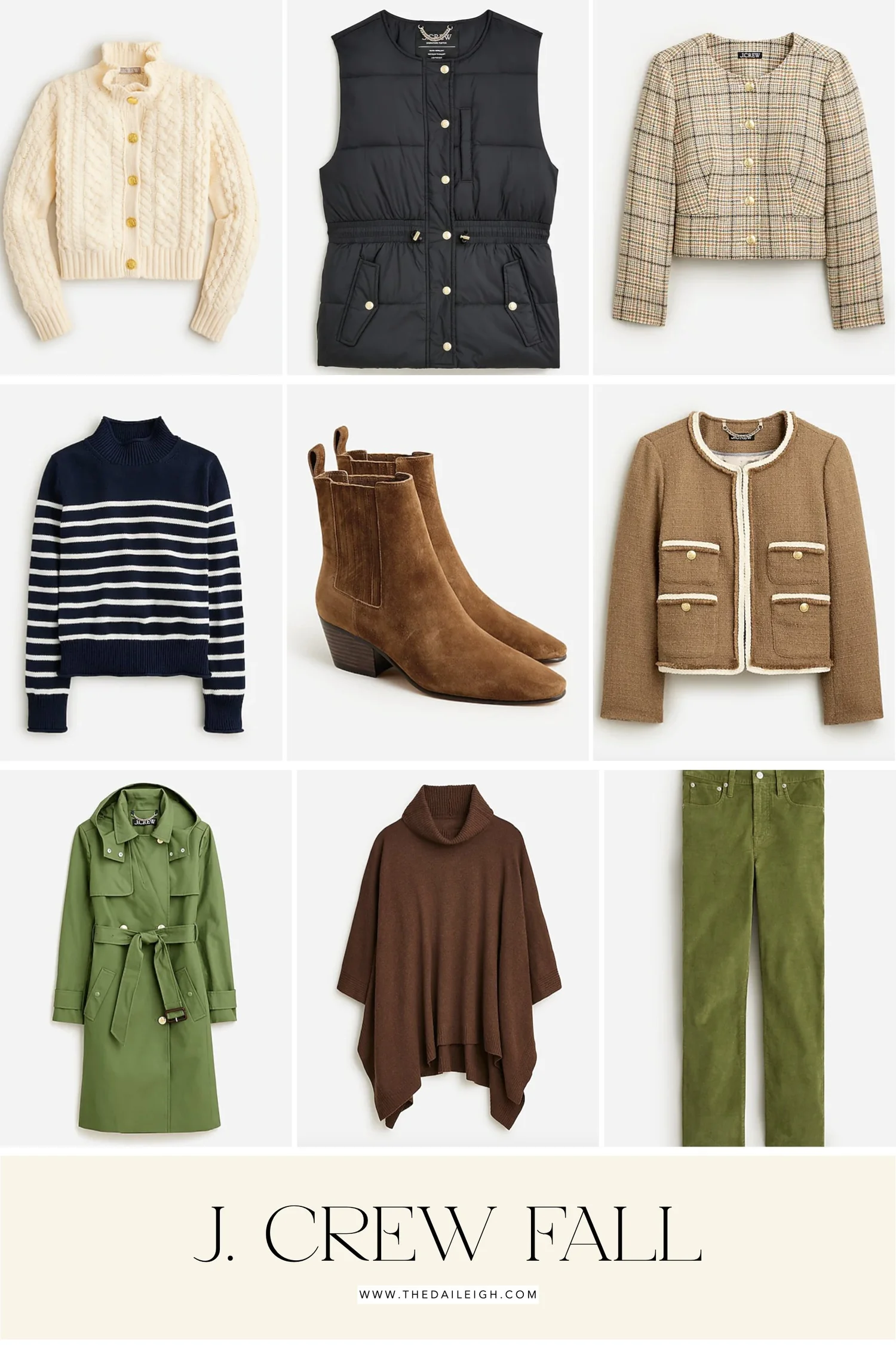 J. Crew Fall Styles — THE DAILEIGH