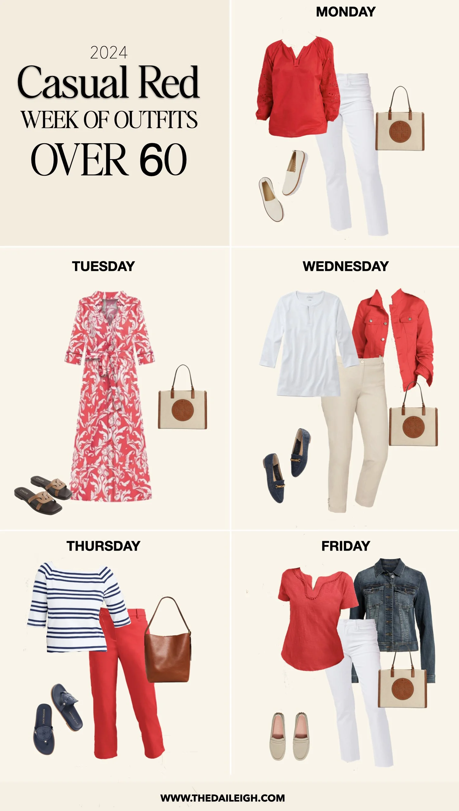Red Wardrobe Additions for Warm Weather Over 60 — THE DAILEIGH