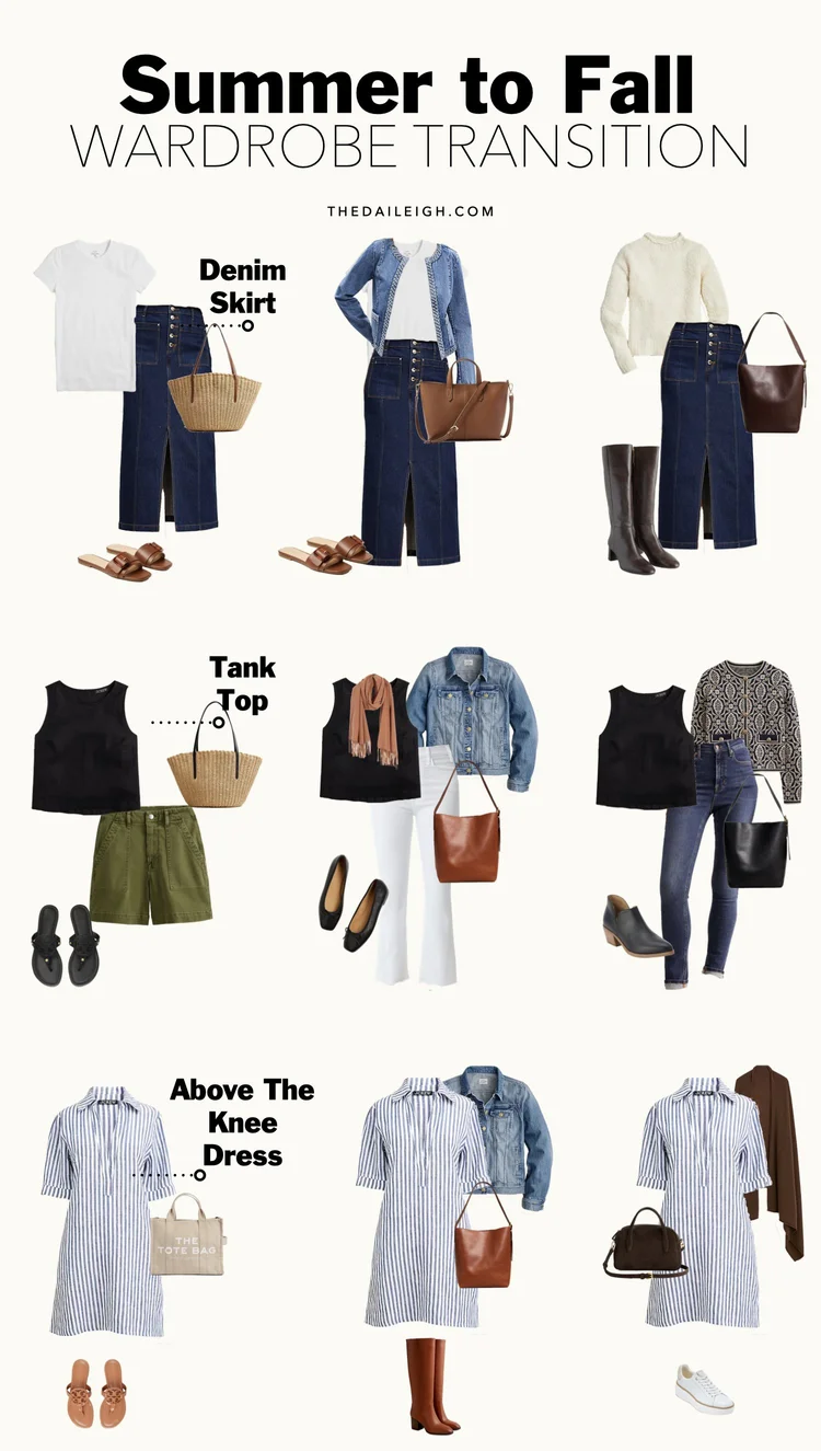 How To Wear Summer Clothes in Fall — THE DAILEIGH