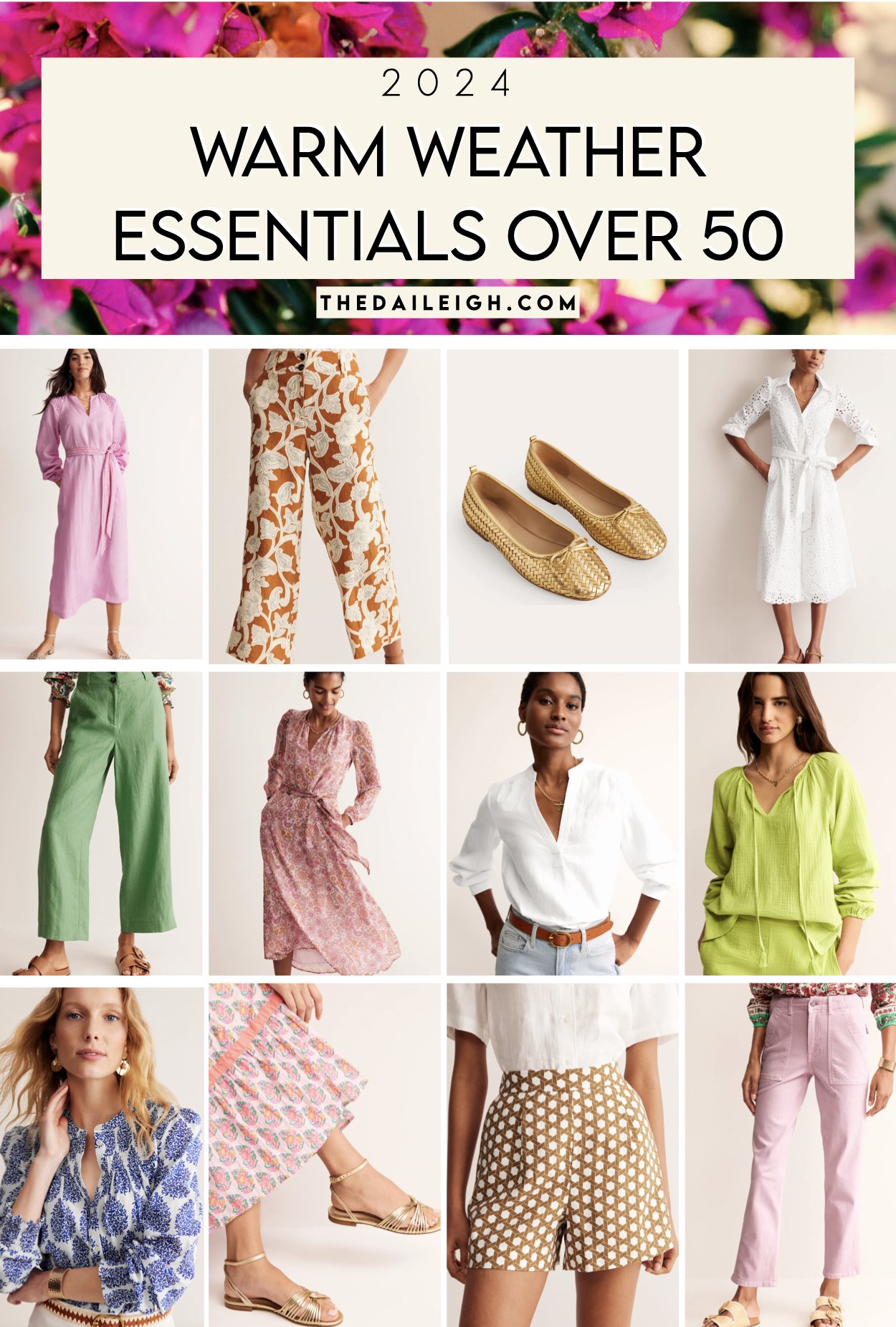What To Wear in Warm Weather Over 50 — THE DAILEIGH