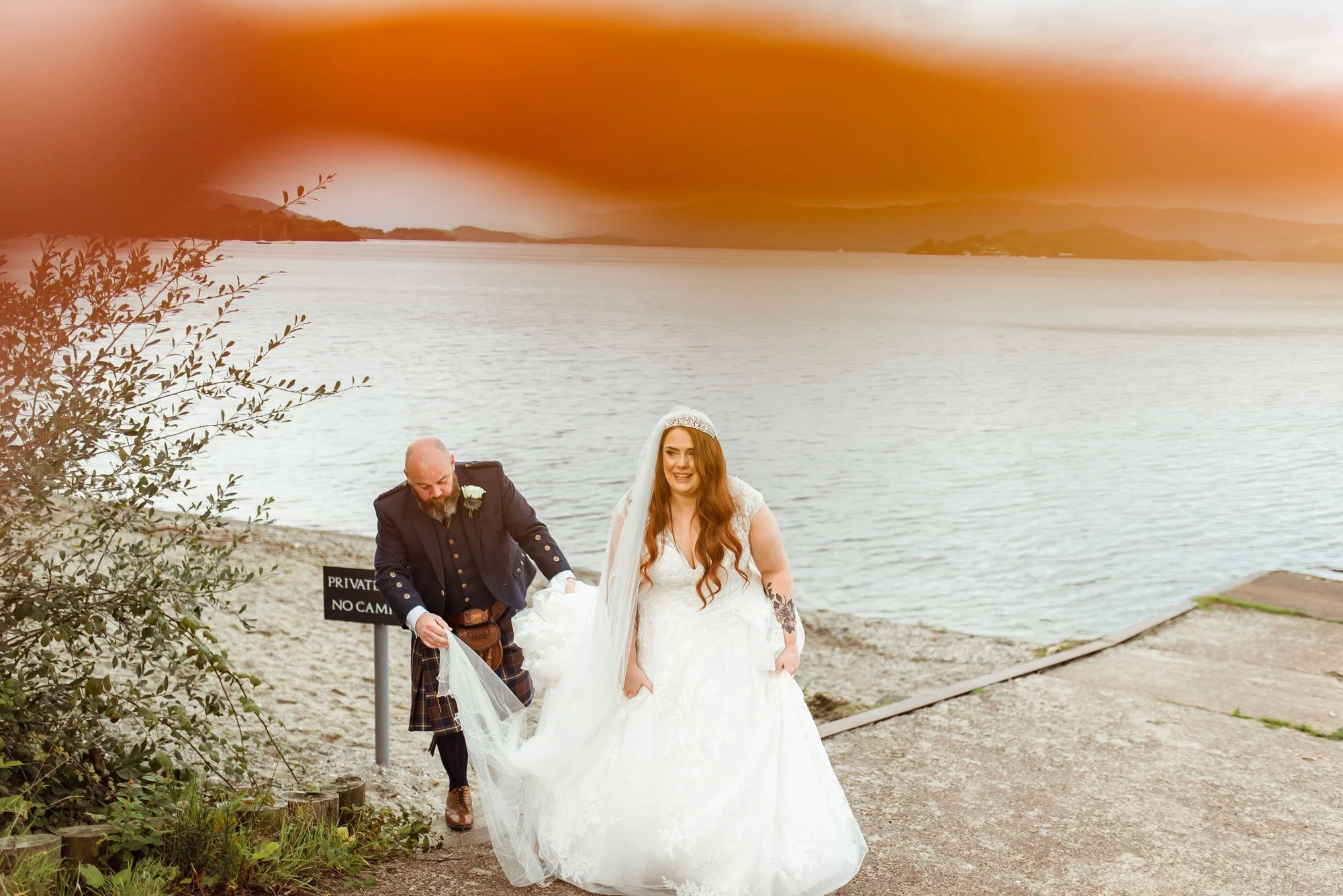 Cruin Wedding Loch Lomond | Natural Wedding Photography | Lindsay ...