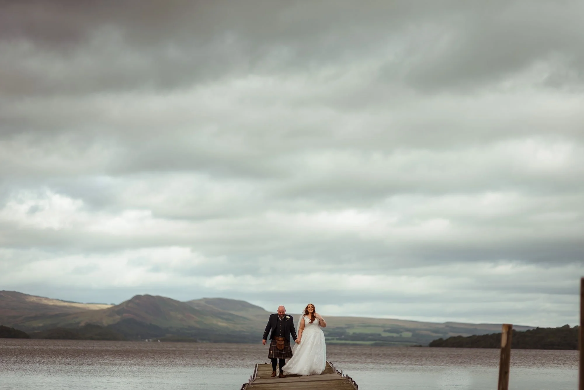 Cruin Wedding Loch Lomond | Natural Wedding Photography | Lindsay ...