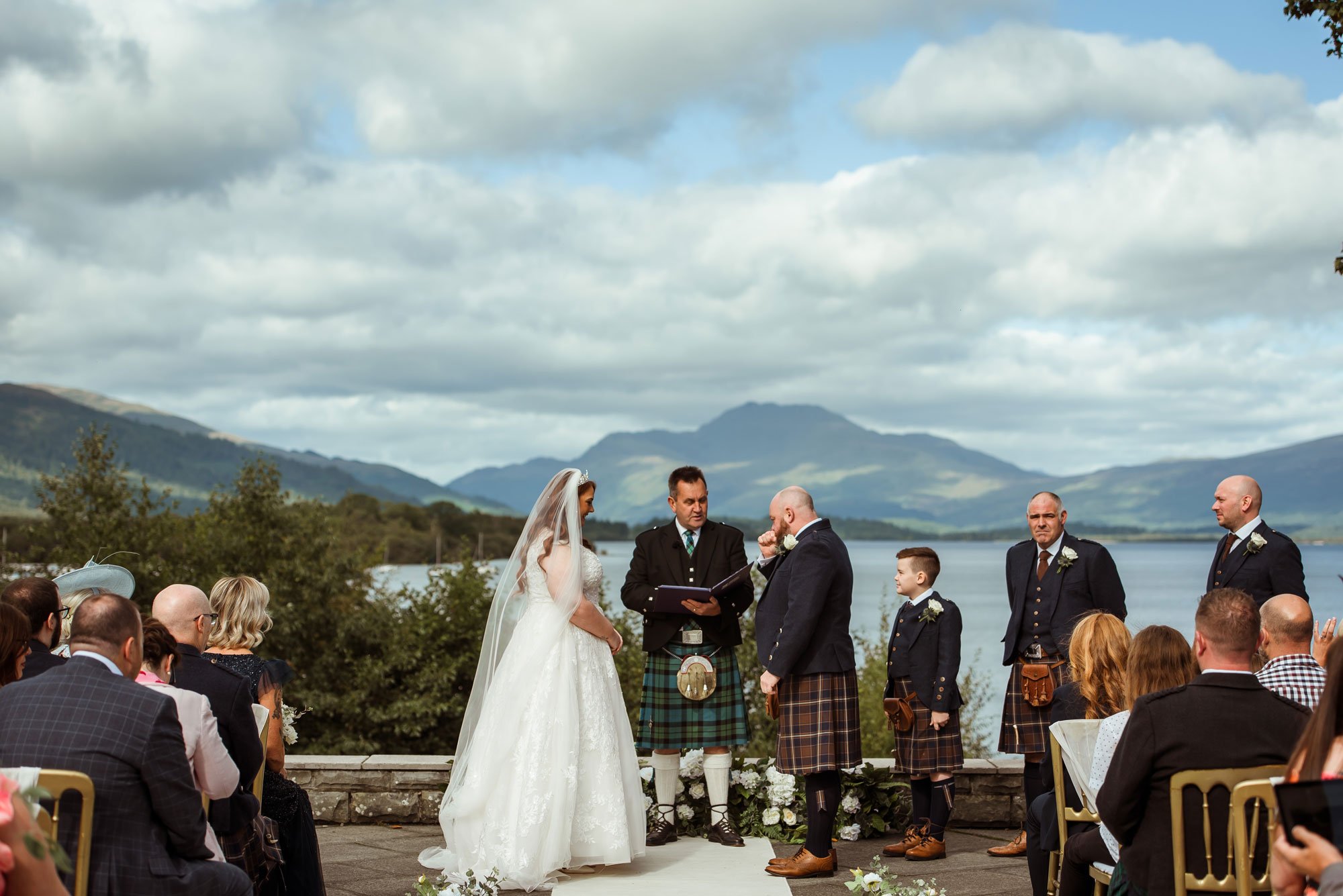 Cruin Wedding Loch Lomond | Natural Wedding Photography | Lindsay ...