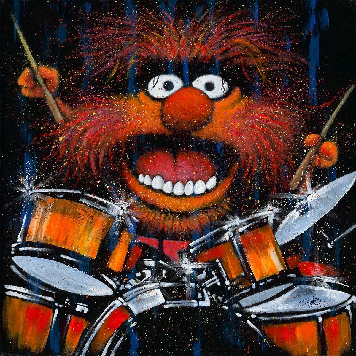Rockin' Animal by Stephen Fishwick Signed and Numbered Edition — Studio ...