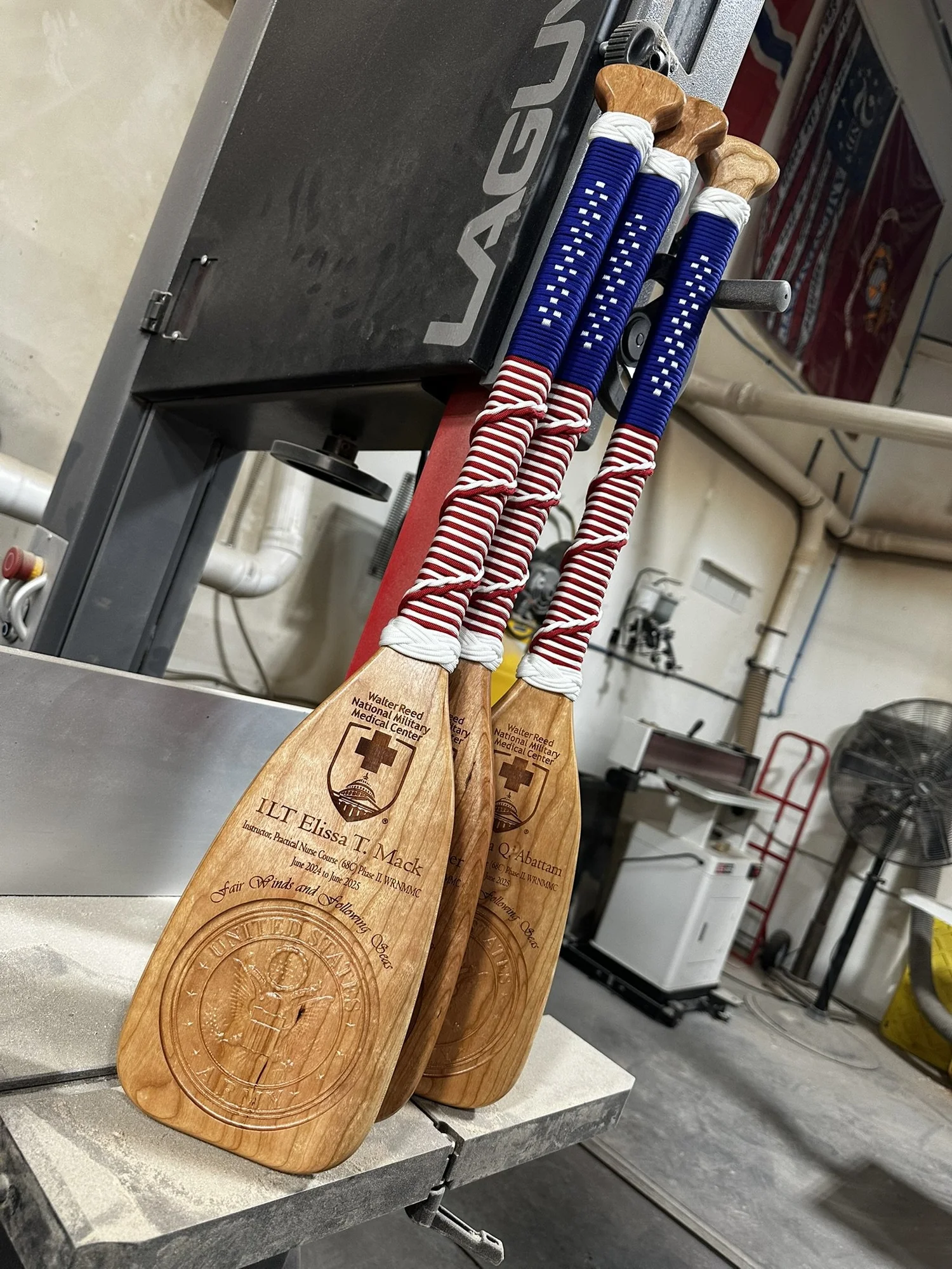 Paddles | Military Transfer Paddles — Knot Your Average Grain