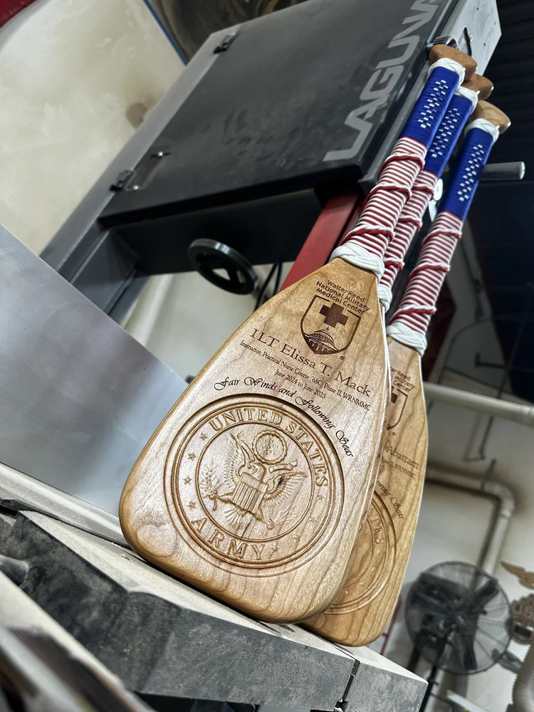 Paddles | Military Transfer Paddles — Knot Your Average Grain