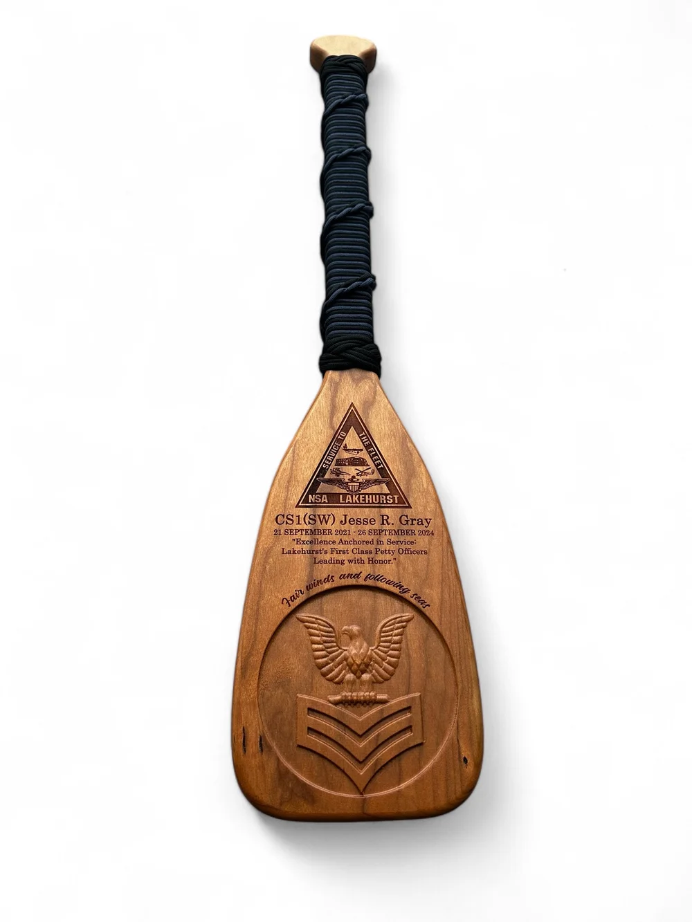 Paddles | Military Transfer Paddles — Knot Your Average Grain