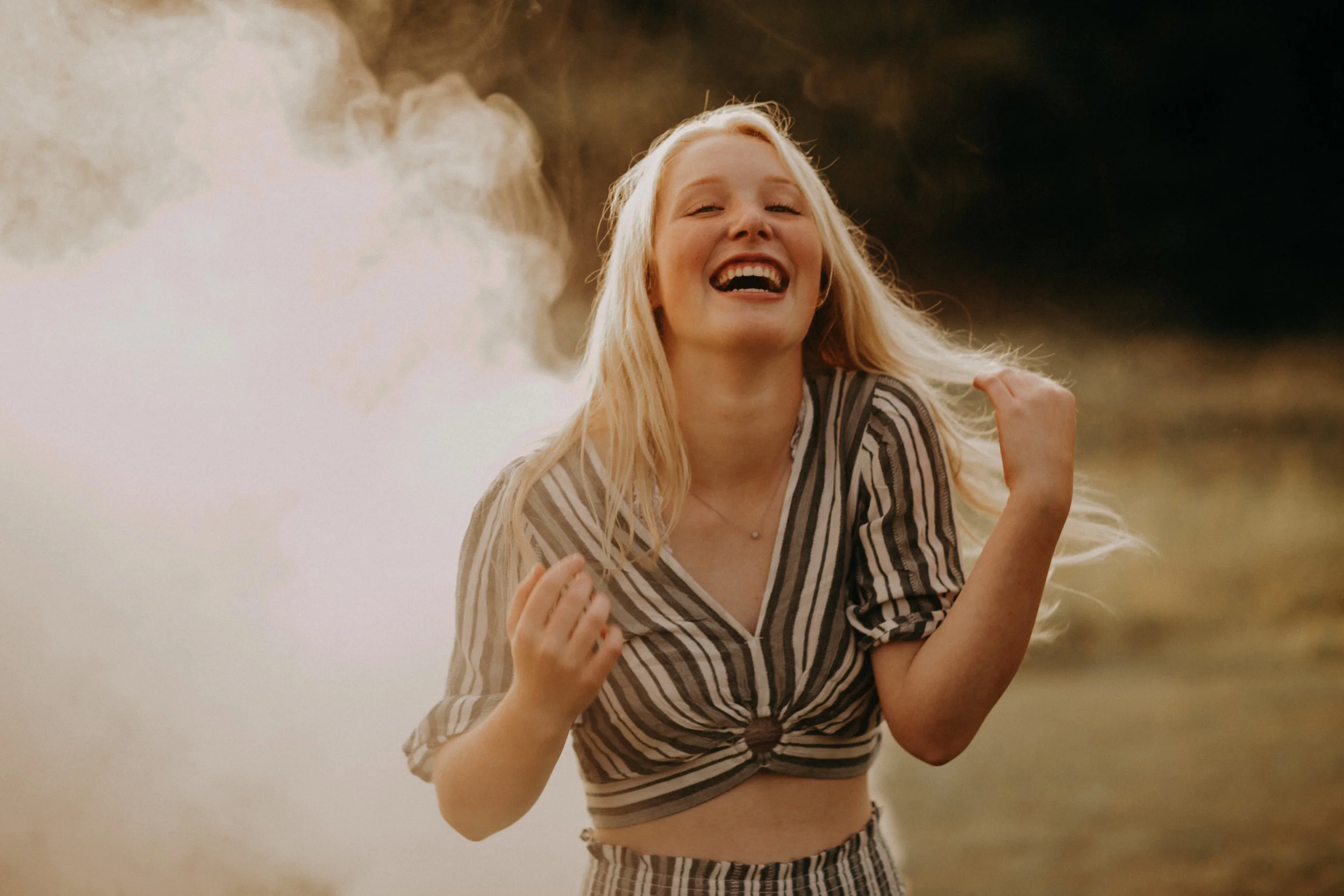 A Joyful Senior Session in Hudson WI | Camryn, Class of 2020 | Spooner ...
