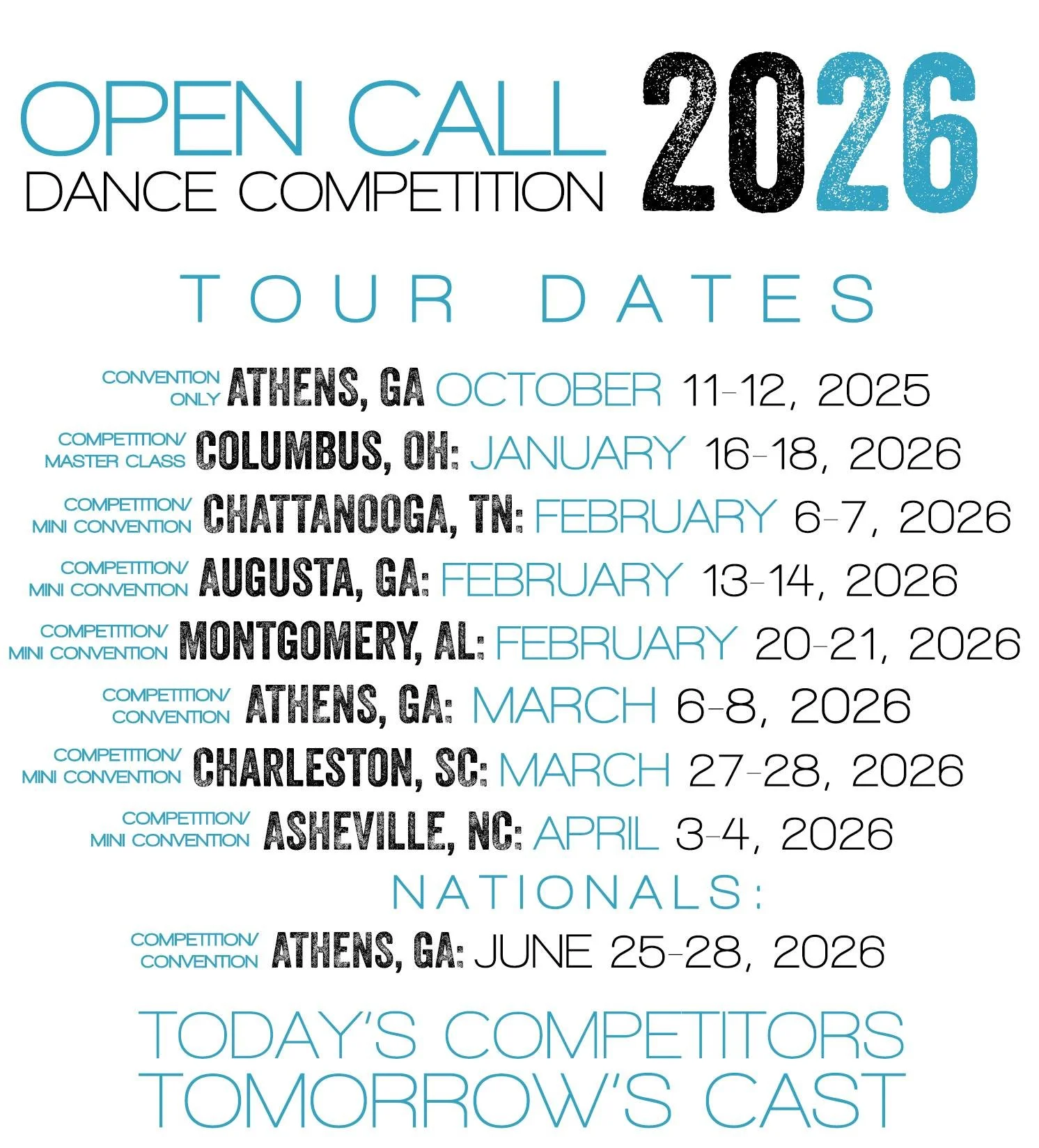 Open Call Dance Competition