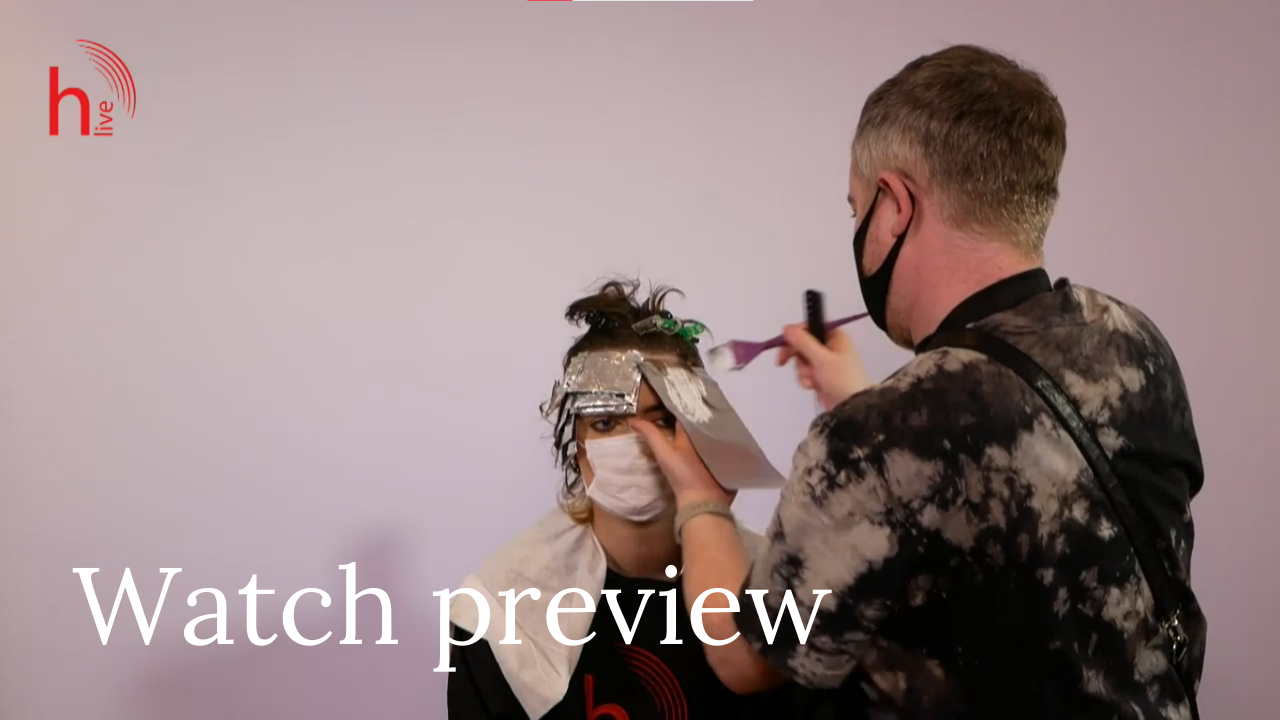 Hairdressing Live — How to Make Perimeter Hair Colour with Stephen Boyle