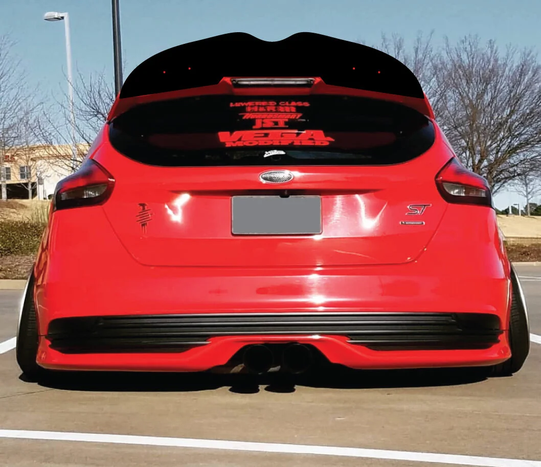Ford Focus ST Rear Spoiler Extension — VEGA MOTORWORKS