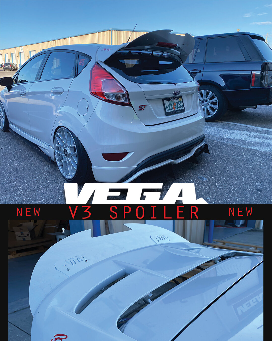 2014-2019 Fiesta ST Spoiler Extension V1 — VEGA MOTORWORKS