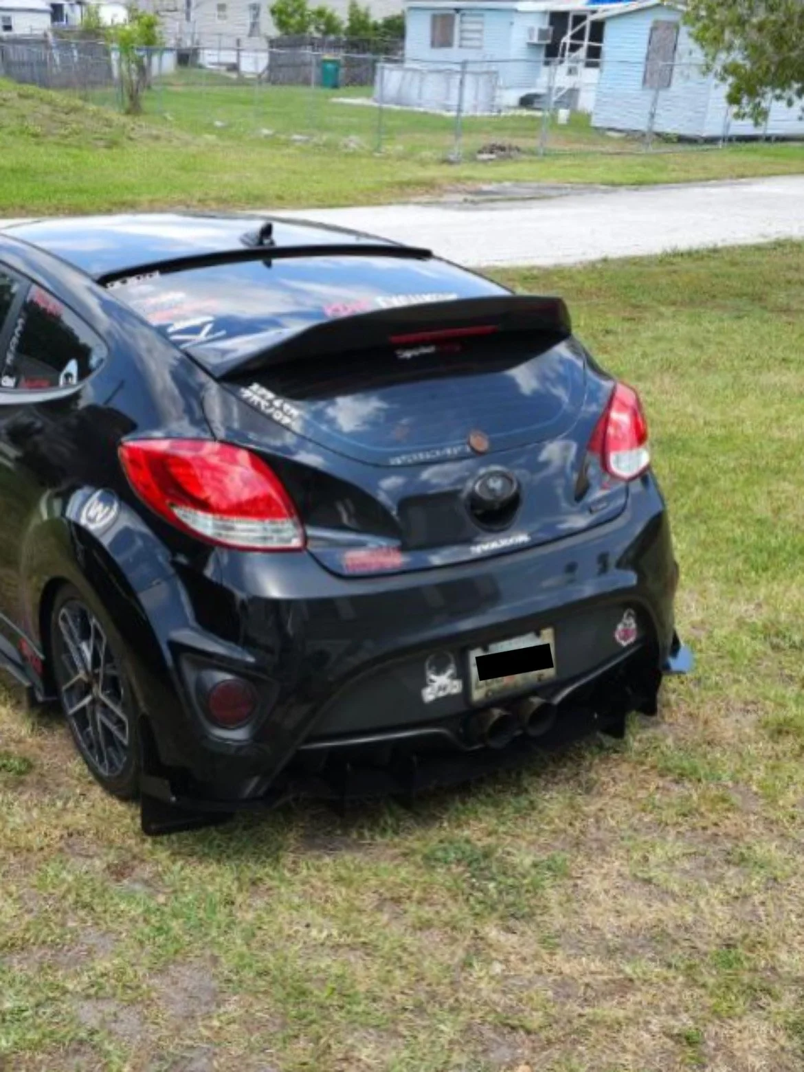 Veloster Turbo Rear Diffuser 2012-2017 gen 1 — VEGA MOTORWORKS
