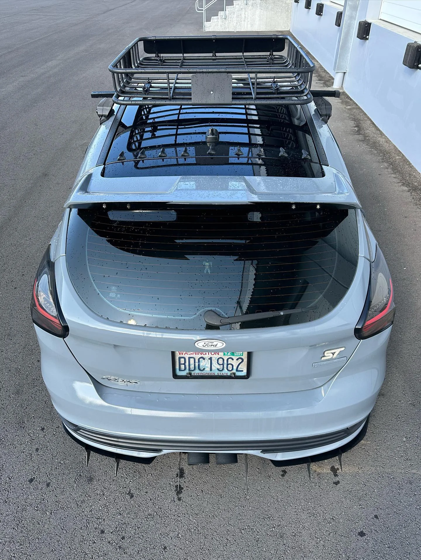 2013-2018 Focus ST V2 Rear Diffuser — VEGA MOTORWORKS