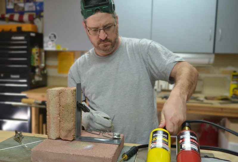 DIY Metal Bookends - A First Brazing Project — AZ DIY Guy