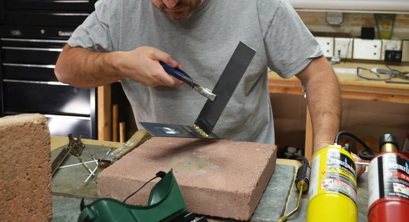 DIY Metal Bookends - A First Brazing Project — AZ DIY Guy