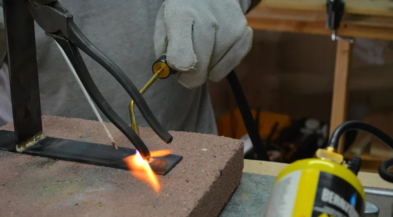 DIY Metal Bookends - A First Brazing Project — AZ DIY Guy