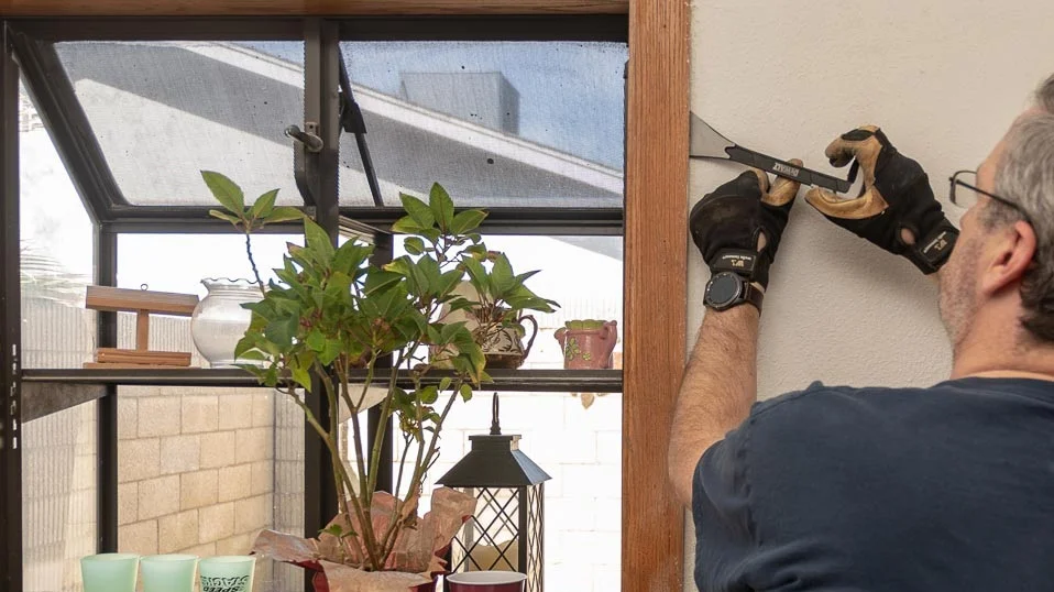 Ripping Out a Window and Installing a Door — AZ DIY Guy