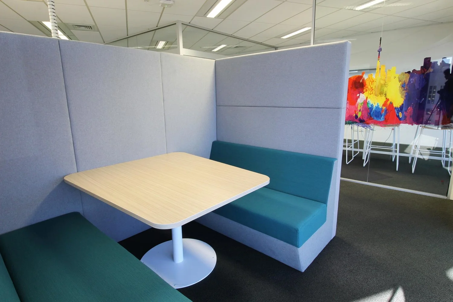 Apus Media Booth | Office Booth Seating NZ