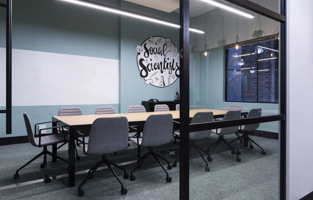 Upholstered Meeting Room Chairs | 4 Way Swivel Chair