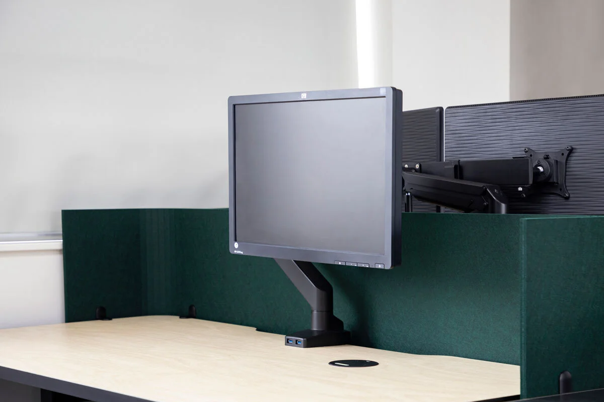 Monitor Arm | Adjustable with USB charging port