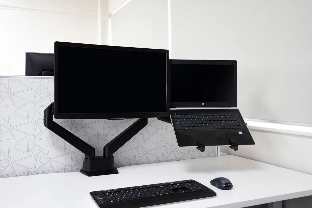 Monitor Arm | Adjustable with USB charging port