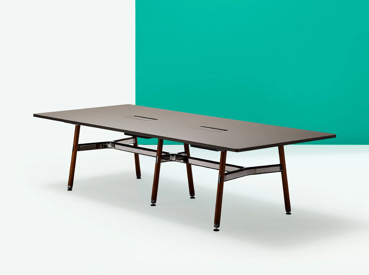 Standing collaboration table - OkiDoki Leaner | SmartSpace