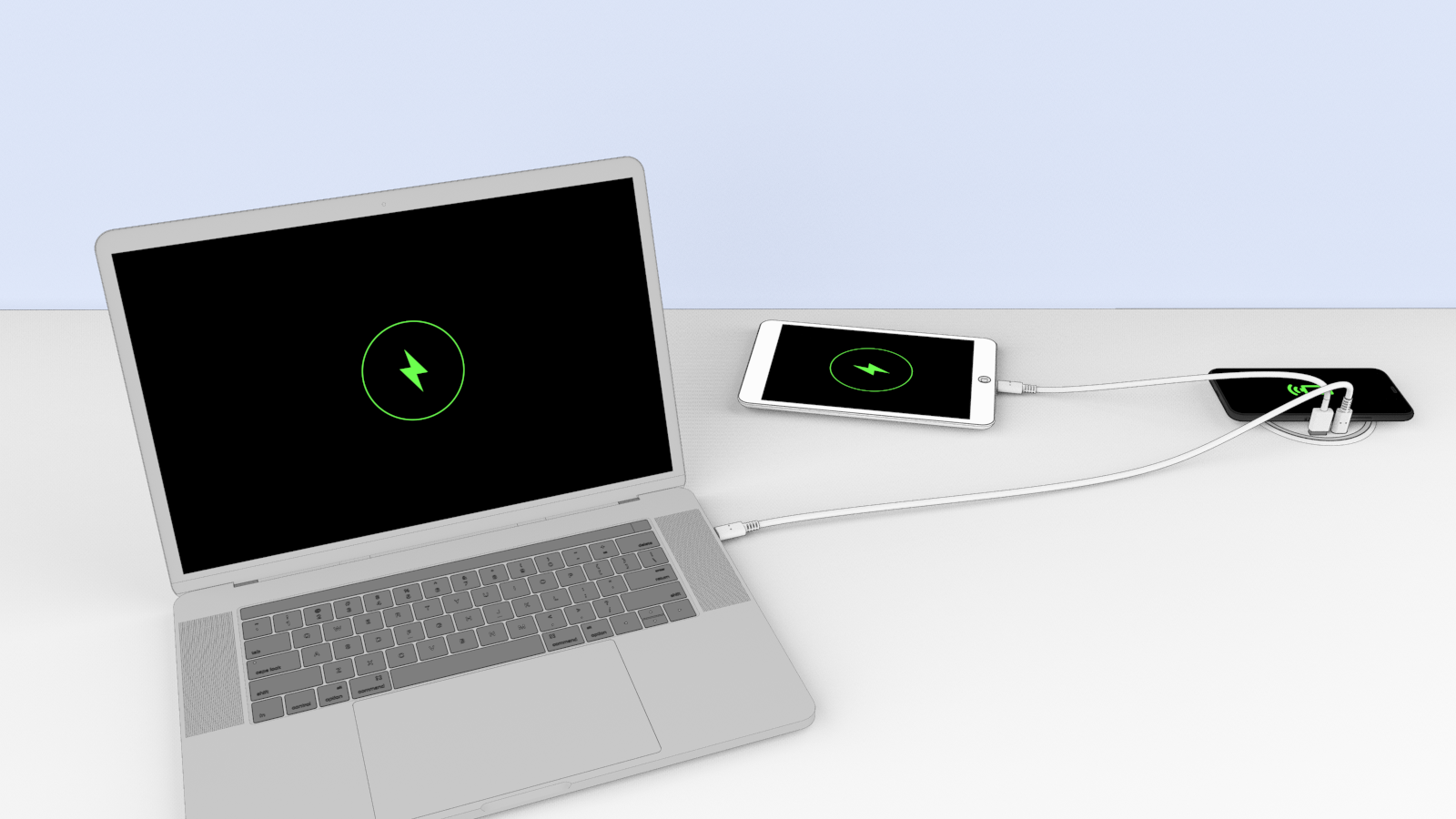 Power Puck built in USB charging station | SmartSpace NZ