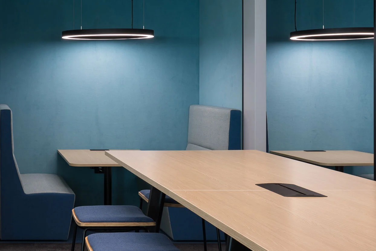 Built-in desk power outlets | SmartSpace Workplace Solutions