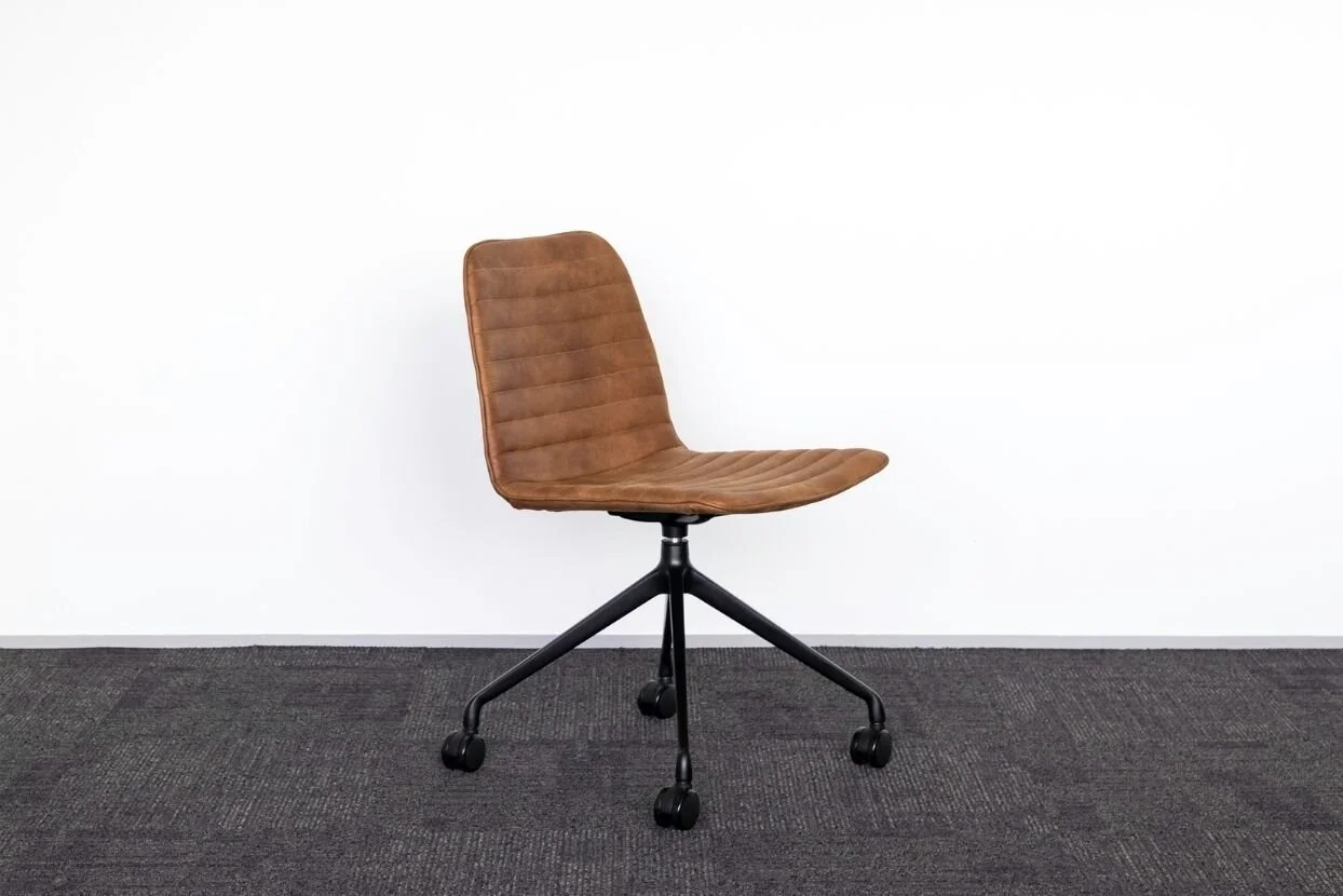Upholstered Meeting Room Chairs | 4 Way Swivel Chair